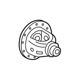 LC3Z-4026-C FORD Differential Carrier